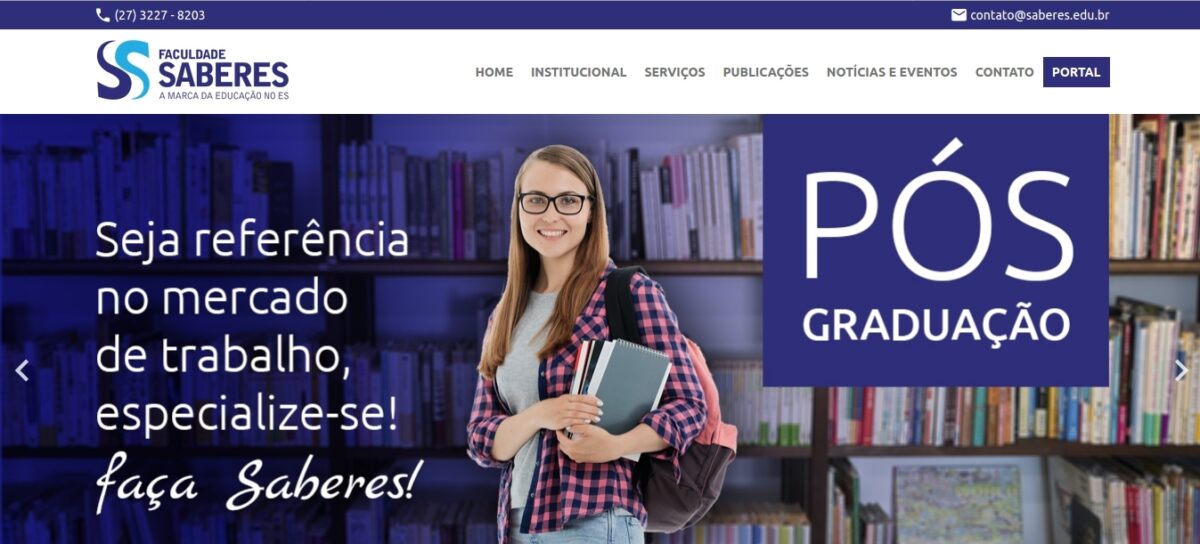 Aulas online na Faculdade Saberes – Abrantes Filho