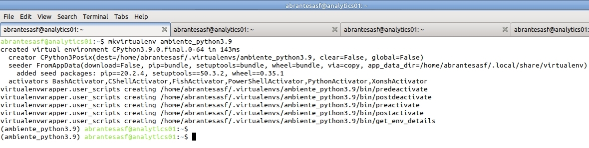 Instalar o Python 3.9.0 no Ubuntu 20.04 – Abrantes Filho